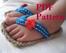Popular items for flip flop pattern on Etsy