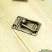 1.81 Lot of 6 pcs Vintage RETRO Western square Drop Pull