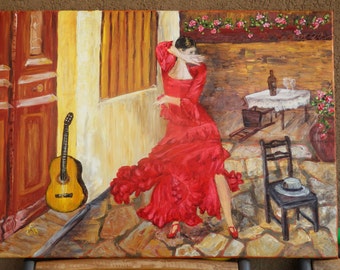 Popular items for flamenco dancer on Etsy