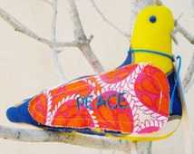 Popular items for embroidered birds on Etsy