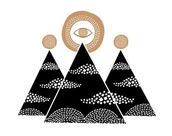 Spiritual sun art | Etsy