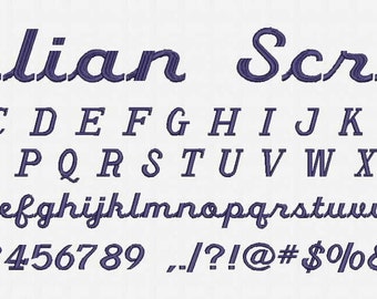 Italian script | Etsy