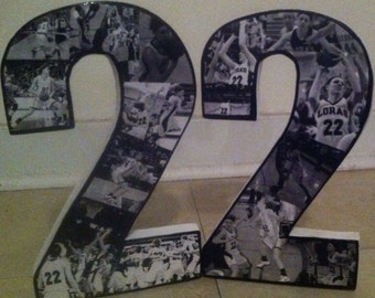 Popular items for numbers collage on Etsy