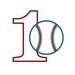 First Birthday Number 1 Baseball Design Machine Embroidery