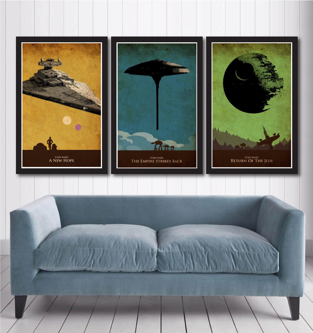 Star Wars Trilogy Poster Set