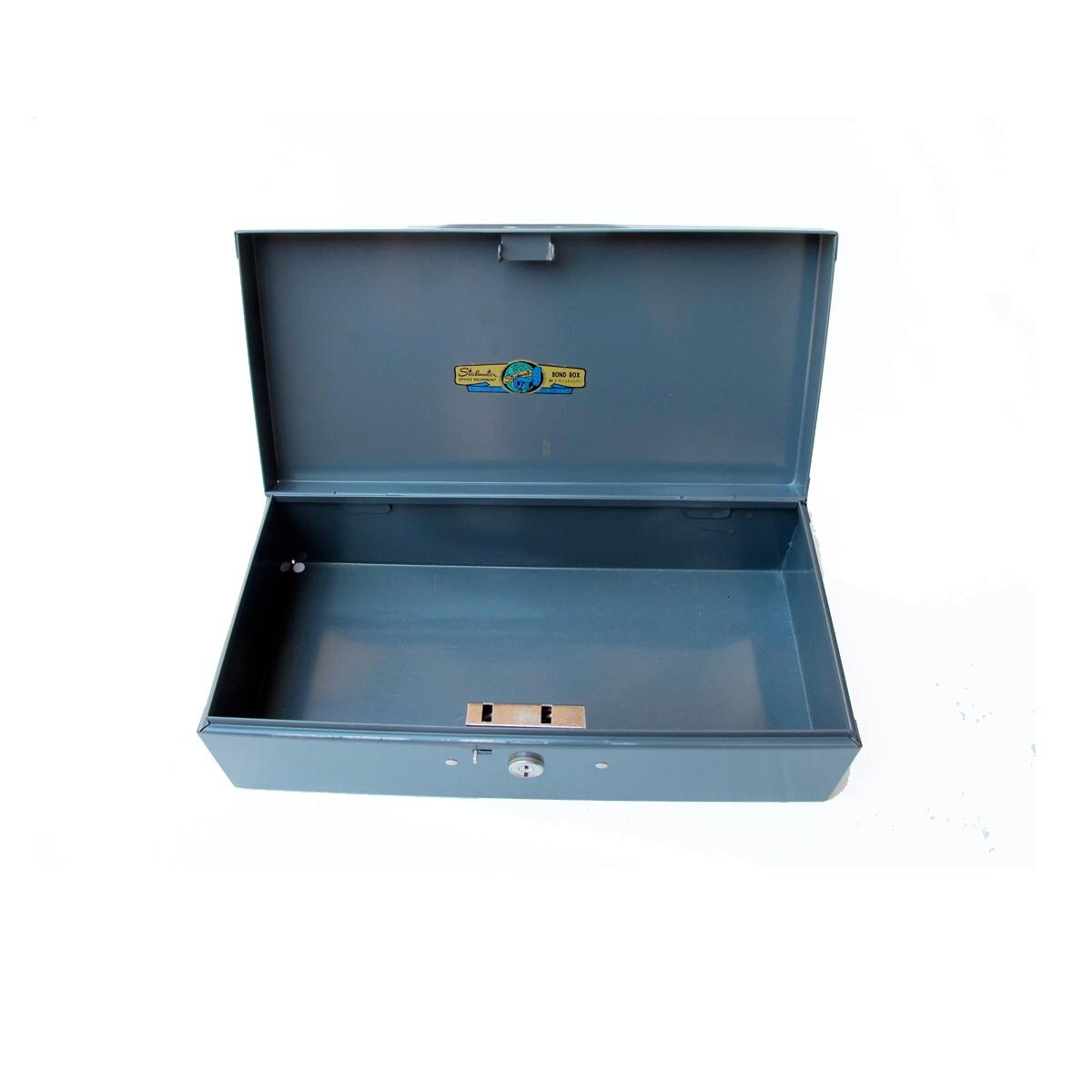 Vintage Bond Box Steel Box Steelmaster Office Decor Gray Metal ...