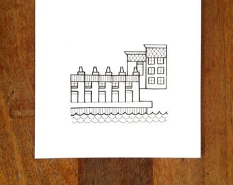 Fishing village | Etsy