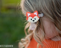 Popular items for fox hair clip on Etsy