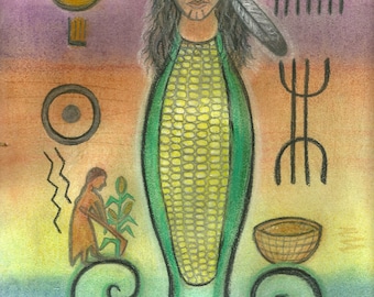 Corn mother | Etsy
