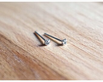 Popular items for 2mm stud earrings on Etsy