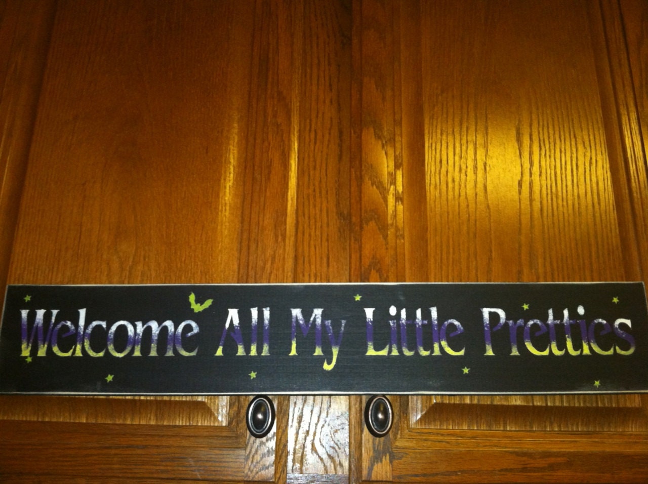 Welcome all my little PRETTIES sign This sign by TheCountryNook