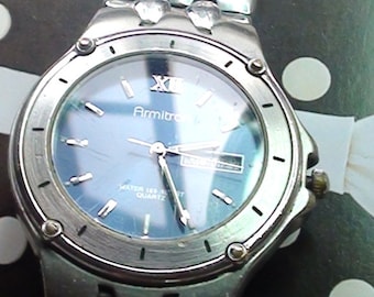 Gold armitron watch | Etsy