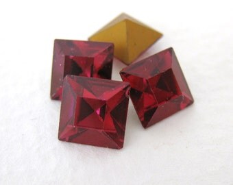 Ruby red jewel | Etsy