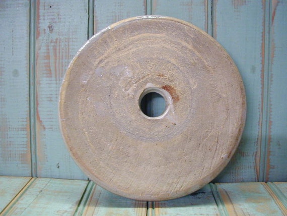 Old Churn Lid Crockery Lid Butter Churn Lid Pottery Lid