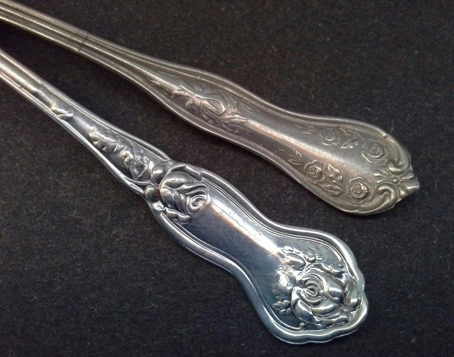 Two Silver Plate 5 O’Clock Spoons – Haute Juice