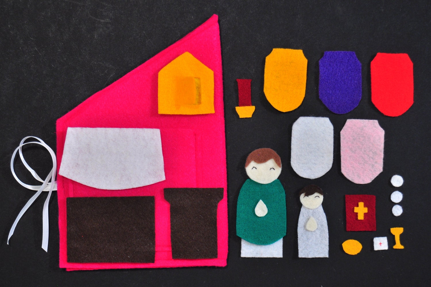 Catholic Mass Felt Play Set by juniperplum on Etsy