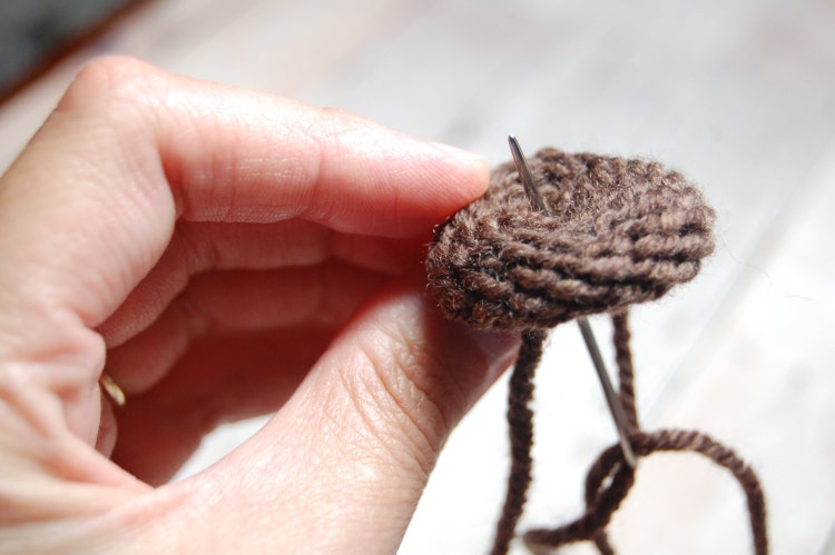 Acorn Knitting Pattern Instant Download PDF by SweetBauerKnits