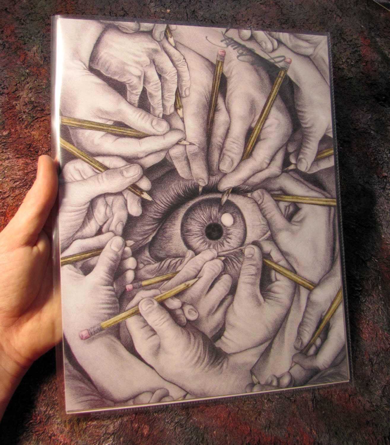 Drawn to See Signed Print