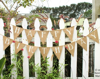 Birthday bunting | Etsy
