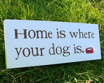 I Love My Mutt Wooden Dog Sign Reclaimed Wood by GreenChickens