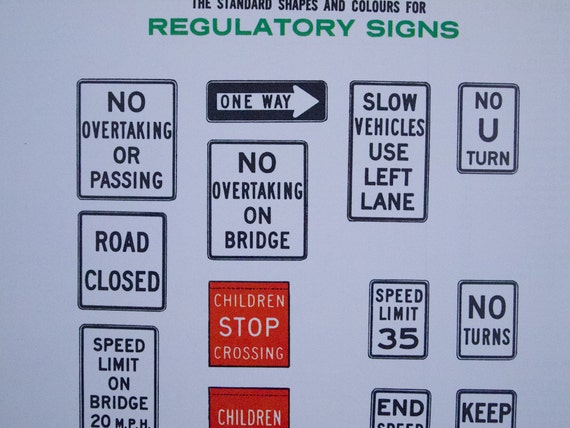 Guide Information Sign Shape