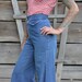 Vintage High Waisted Swabbies Style Sailor by RoslynVTGTradingCo