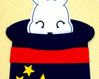 Rabbit out of hat | Etsy