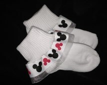Popular items for mickey mouse socks on Etsy