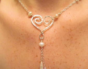 Tooth necklace Tooth outline pendant by JaneMcCroryJewelry on Etsy