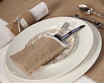 Unique silverware wraps related items | Etsy