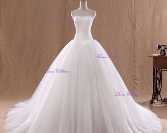 White ball gown | Etsy