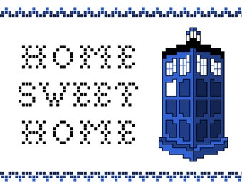 MST3k Cross-Stitch Pattern This Is Where the Fish Lives