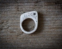 Popular items for carved bone ring on Etsy