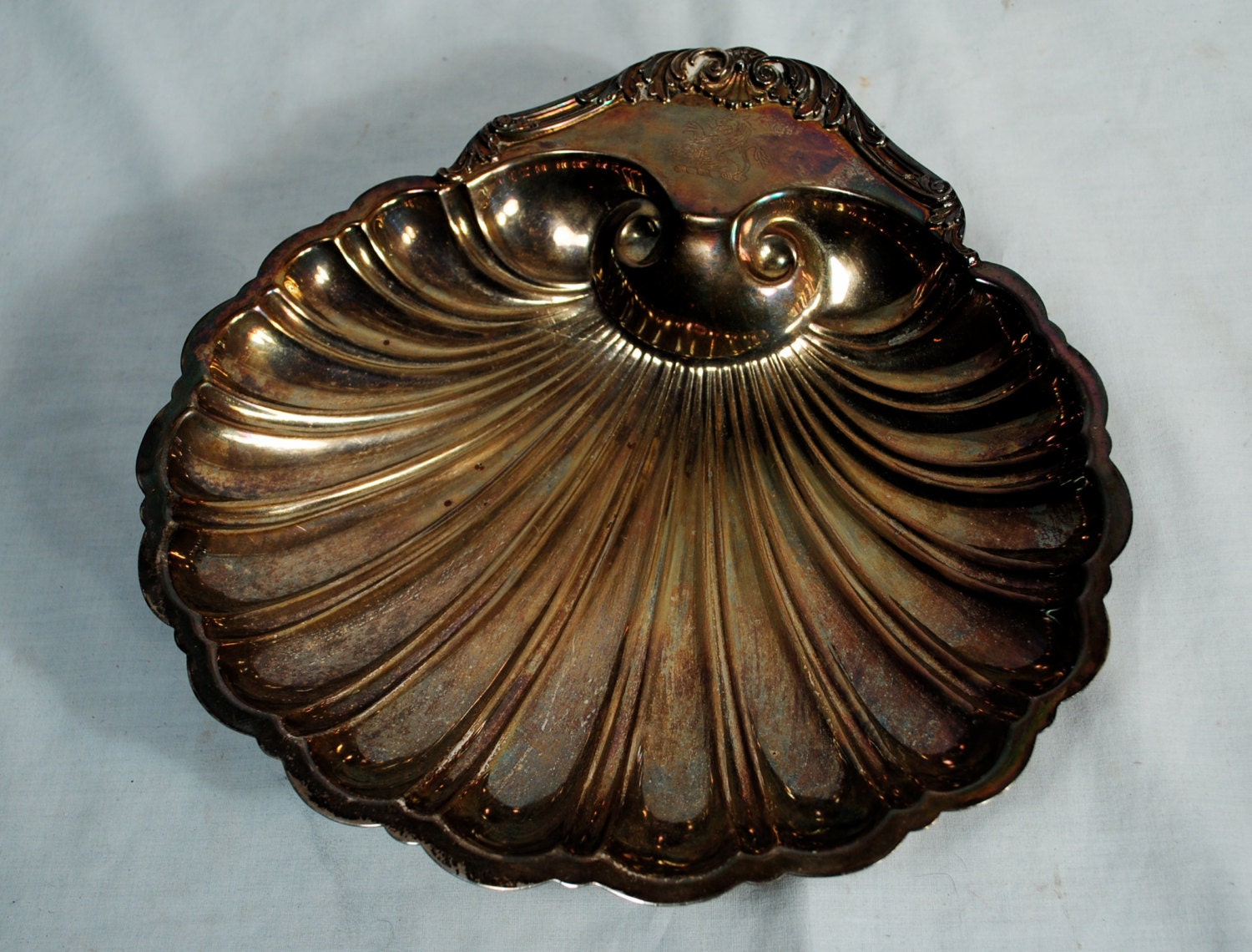 Vintage Footed Silver Plate Shell Dish / Friedman Silver – Haute Juice