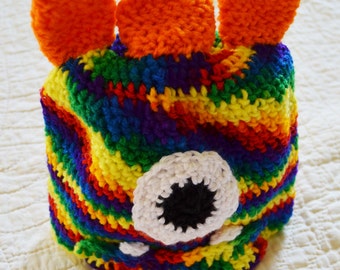 Items similar to Pink monster toddler Halloween hat on Etsy