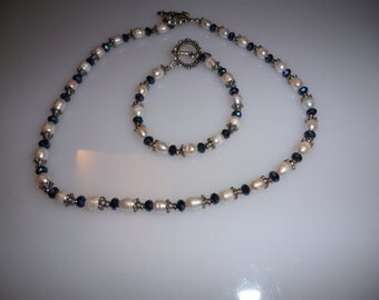 Popular items for blue crystal jewelry on Etsy