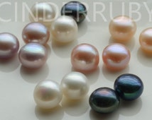 Unique half round button related items | Etsy