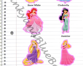 disney princess cutouts – Etsy