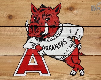Razorback paintings | Etsy