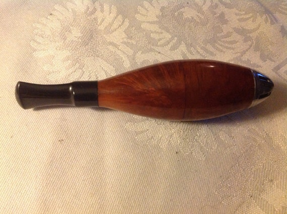 Vintage Torpedo Tobacco Pipe Zeppelin Shape Century