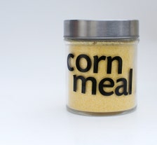 Kitchen Canister Labels - Vinyl Baking Supply Labels - Corn Meal or ...