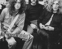 Popular items for led zeppelin poster on Etsy