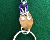 Popular items for snake keychain on Etsy