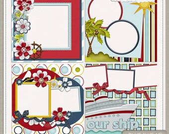 Scrapbook quick page | Etsy