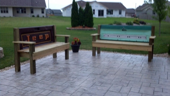 Pickup Tailgate Benches Jeep Chevy Ford | Pirate 4x4