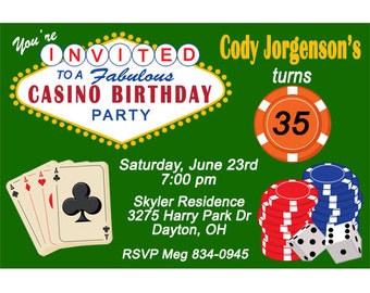 Monster Golf Birthday Invitations Miniature by PartiesR4Fun