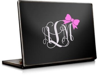 Popular items for laptop monogram on Etsy