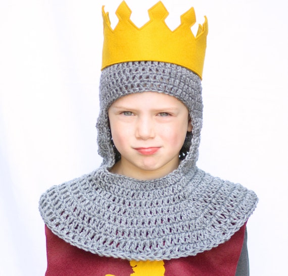Medieval Knight Chainmail Coif Hat in all sizes baby adult