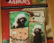 Popular items for animal scrapbook on Etsy
