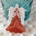 Awareness Ribbon & Lace Angel Angel of Light Series...can be